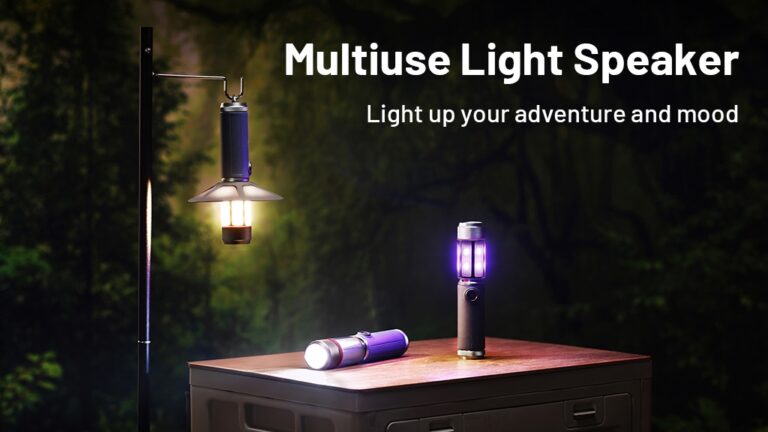 LEDとBluetoothスピーカーを内蔵しナイトキャンプを盛り上げてくれるマルチライトスピーカー「CREN MC01」 | KURA BASE