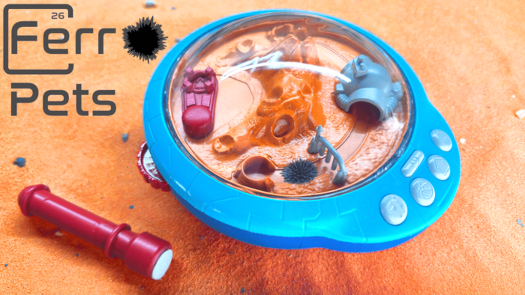 リアルたまごっちの様なお世話する事で楽しむ事ができる、火星から来たおもちゃ「Ferro Pets」 | KURA BASE